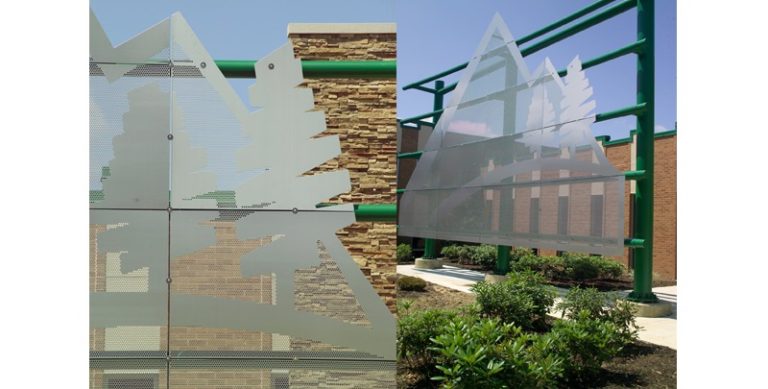 Perforated Metal Signage | Perforated Metal