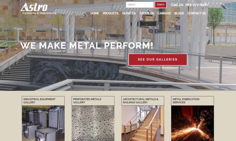 Astro Engineering & Manufacturing | Perforated Metal
