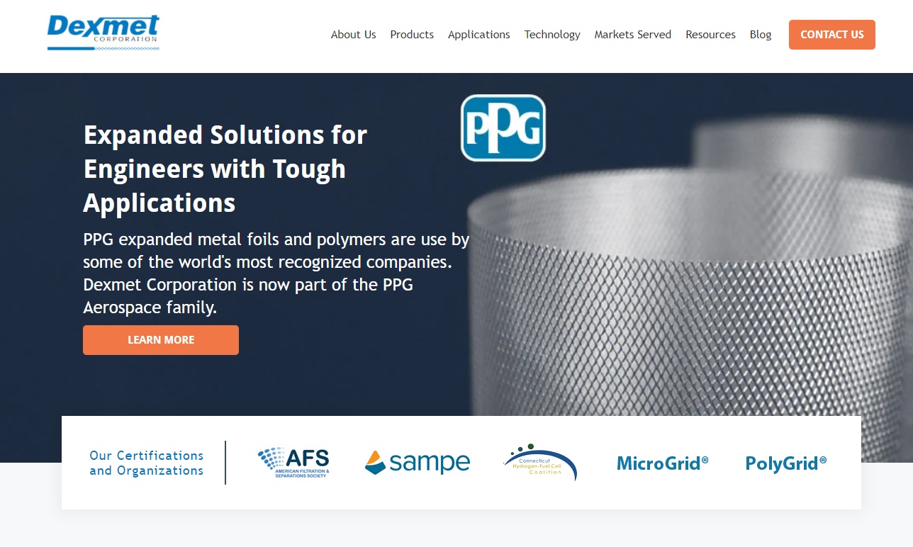 PPG Engineered Materials | Perforated Metals